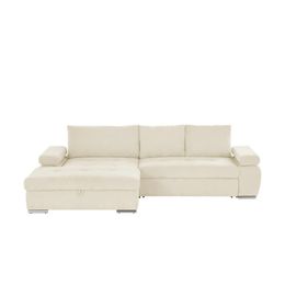 Smart Ecksofa Ibby beige Ma&szlig;e (cm): B: 294 H: 73 T: 173.0 Sofas > Sofas nach Material > Stoffsofas &raquo; Sofa DE