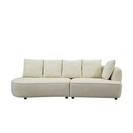U.N.O uno Einzelsofa Haku beige Ma&szlig;e (cm): B: 260 H: 70 T: 101.0 Sofas > Sofas nach Material > Stoffsofas &raquo; Sofa DE