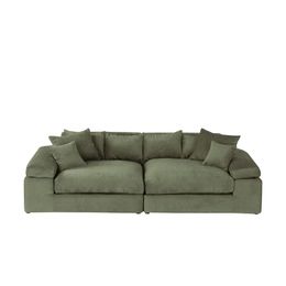 Smart Big Sofa Lianea gr&uuml;n Ma&szlig;e (cm): B: 260 H: 86 T: 133.0 Sofas > Sofas nach Material > Stoffsofas &raquo; Sofa DE