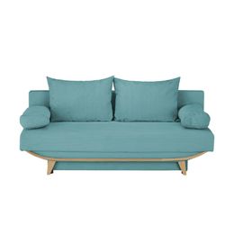 Smart Schlafsofa Odesso blau Ma&szlig;e (cm): B: 195 H: 78 T: 95.0 Sofas > Sofas nach Material > Stoffsofas &raquo; Sofa DE