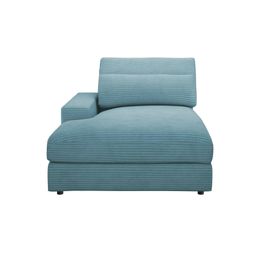 Element Ottomane Armlehne links Branna t&uuml;rkis/petrol Ma&szlig;e (cm): B: 116 H: 88 T: 164.0 Sofas > Sofas nach Art > Modulsofas &raquo; Sofa DE
