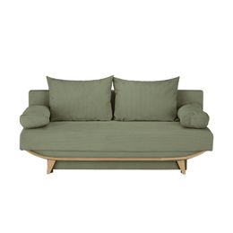 Smart Schlafsofa Odesso gr&uuml;n Ma&szlig;e (cm): B: 195 H: 78 T: 95.0 Sofas > Sofas nach Material > Stoffsofas &raquo; Sofa DE