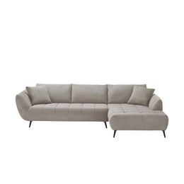 bobb Ecksofa mit Sitztiefenverstellung Carly grau Ma&szlig;e (cm): B: 320 H: 90 T: 215.0 Sofas > Sofas nach Material > Stoffsofas &raquo; Sofa DE