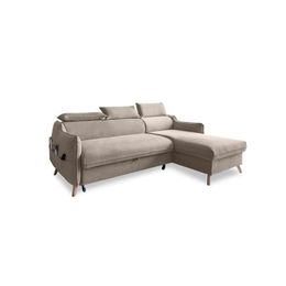 Miuform Ecksofa mit Schlaffunktion Sweet Harmony beige Ma&szlig;e (cm): B: 228 H: 95 Sofas > Sofas nach Material > Stoffsofas &raquo; Sofa DE