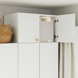 IKEA LASTARE Aufsatzregal mit T&uuml;ren