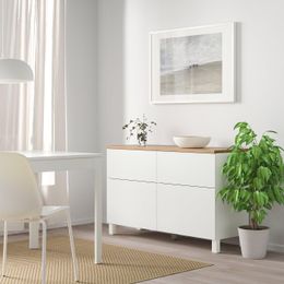 IKEA BEST&Aring; Aufbewkomb.+T&uuml;ren/Schubladen