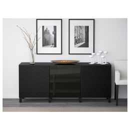 IKEA BEST&Aring; Aufbewkomb.+T&uuml;ren/Schubladen