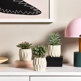 IKEA FEJKA Topfpflanze k&uuml;nstlich, 3er-Set