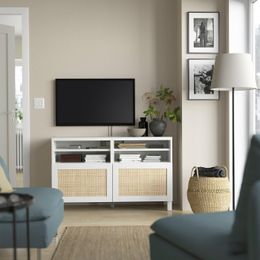IKEA BEST&Aring; TV-Bank mit T&uuml;ren
