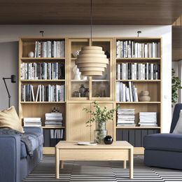 IKEA TONSTAD Aufbewahrung mit Glasschiebet&uuml;ren