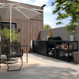 IKEA GRILLSK&Auml;R K&uuml;che, Sp&uuml;leneinheit+Kohlegrill/au