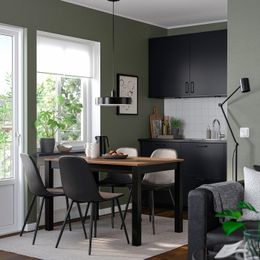 IKEA &Aring;LHULT / NORDMANSSK&Auml;R Tisch und 4 St&uuml;hle