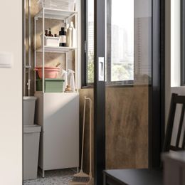 IKEA JOSTEIN Regal mit T&uuml;r