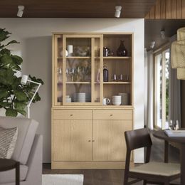 IKEA TONSTAD Aufbewahrung mit Glasschiebet&uuml;ren