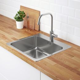 IKEA L&Aring;NGUDDEN Einbausp&uuml;le, 1 Becken