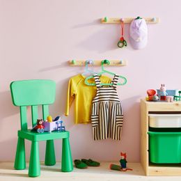 IKEA FLISAT Leiste mit 4 Kn&ouml;pfen