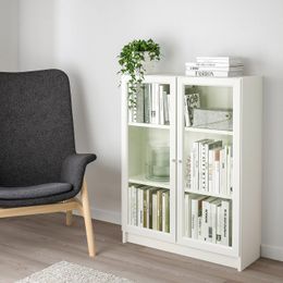 IKEA BILLY / OXBERG B&uuml;cherregal mit Glast&uuml;ren