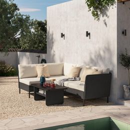IKEA VITTSK&Auml;R 3er-Modulecksofa