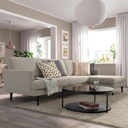 IKEA GRILLSTORP / SMEDSTORP 4er-Sofa mit R&eacute;camiere rechts