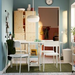 IKEA VIHALS / VIHALS Tisch und 4 St&uuml;hle