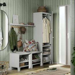 IKEA PLATSA Kleiderschrank mit 3 T&uuml;ren