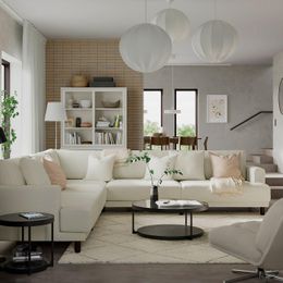 IKEA UPP&Aring;KRA Modulecksofa 6-sitzig