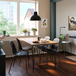 IKEA SK&Aring;LSTA Tisch und 4 St&uuml;hle