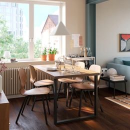 IKEA SK&Aring;LSTA Tisch und 4 St&uuml;hle