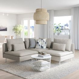 IKEA S&Ouml;DERHAMN Ecksofa 3-sitzig