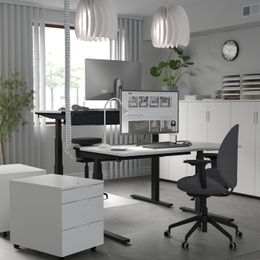 IKEA MITTZON Schreibtisch sitz/steh