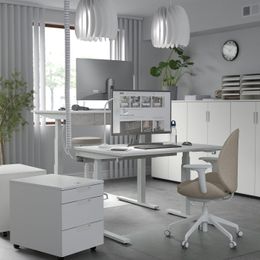 IKEA MITTZON Schreibtisch sitz/steh