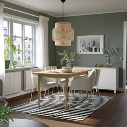 IKEA SKANSN&Auml;S / TOSSBERG Tisch und 4 St&uuml;hle