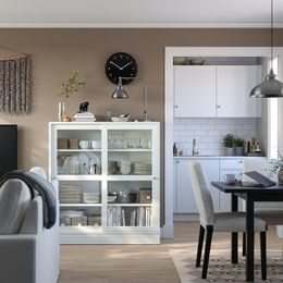 IKEA HAVSTA Vitrine mit Sockel