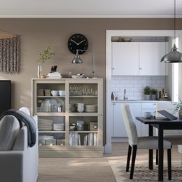 IKEA HAVSTA Vitrine mit Sockel