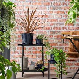 IKEA KLOTL&Ouml;NN Blumentopf mit Untersetzer