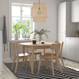IKEA SKANSN&Auml;S / LISABO Tisch und 4 St&uuml;hle