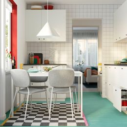 IKEA VIHALS / VIHALS Tisch und 4 St&uuml;hle