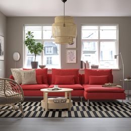 IKEA S&Ouml;DERHAMN 4er-Sofa mit R&eacute;camiere