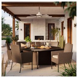 IKEA VITTSK&Auml;R Tisch und 8 St&uuml;hle