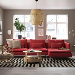 IKEA S&Ouml;DERHAMN 4er-Sofa mit R&eacute;camiere