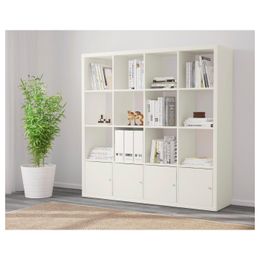 IKEA KALLAX Regal mit 4 Eins&auml;tzen