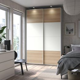 IKEA MEHAMN Schiebet&uuml;rpaar