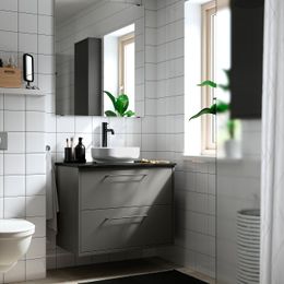 IKEA HAVB&Auml;CK / VINDEL&Auml;LVEN Waschbeckschr+Schubladen/Waschbeck