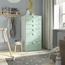 IKEA SM&Aring;STAD / PLATSA Kommode mit 6 Schubladen