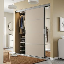 IKEA SKYTTA / BOAXEL Reach-in-Kleiderschrank +Schiebet&uuml;r
