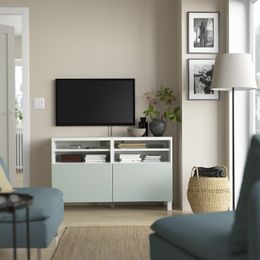 IKEA BEST&Aring; TV-Bank mit T&uuml;ren
