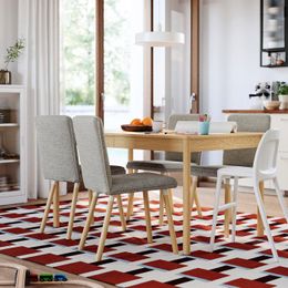 IKEA TONSTAD / TONSTAD Tisch und 4 St&uuml;hle