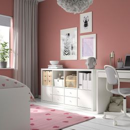 IKEA KALLAX Regal mit 4 Eins&auml;tzen
