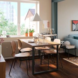 IKEA SK&Aring;LSTA Tisch und 4 St&uuml;hle