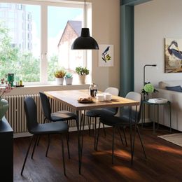 IKEA SK&Aring;LSTA Tisch und 4 St&uuml;hle